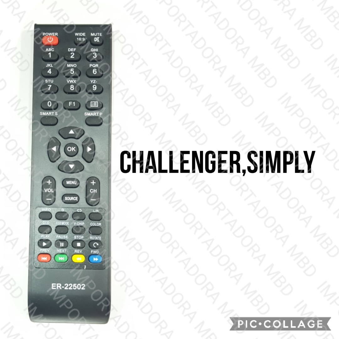 CONTROL CHALLENGER LCD – importadora MBD